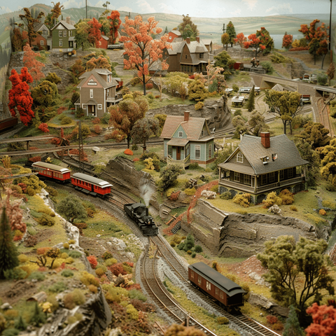 How to Build Realistic Landscapes for Model Railroads - MickcharlesModels